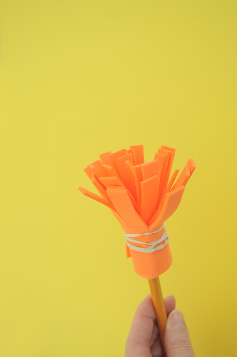 DIY Silly Paint Brushes | Carle Museum