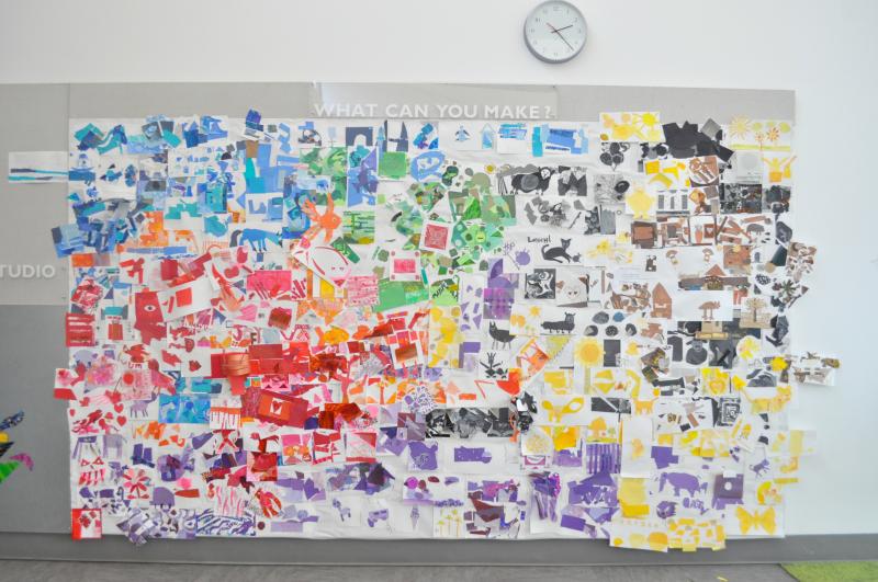 Remarkable Rainbow Collage | Carle Museum