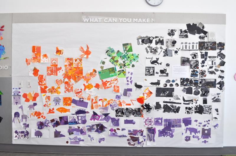 Remarkable Rainbow Collage | Carle Museum