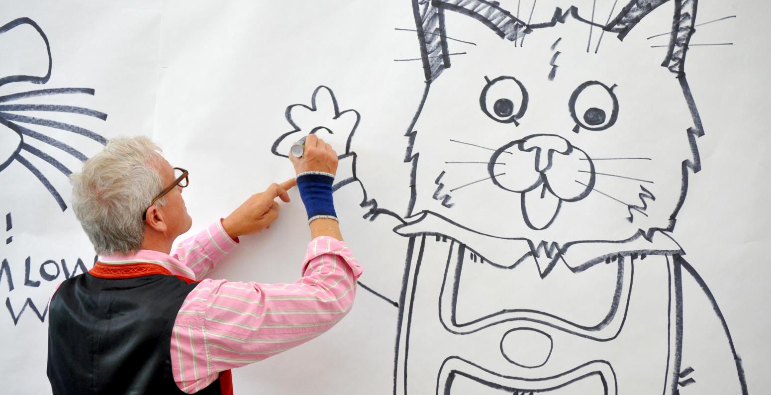 The Best Art Project Ever with Guest Artist Huck Scarry | Carle Museum