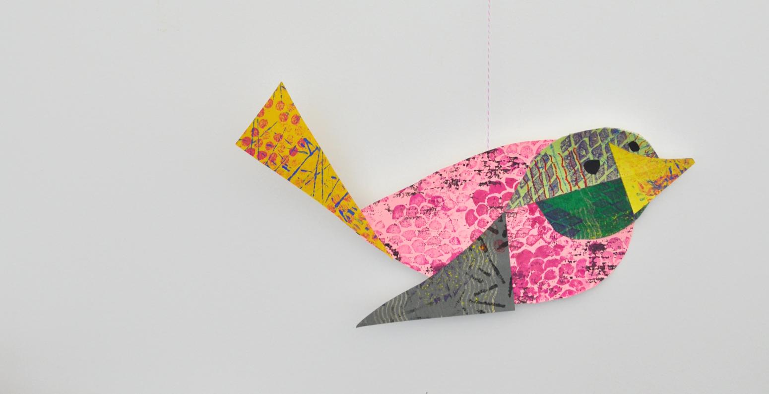 Collage Birds Inspired by Picture Books | Carle Museum