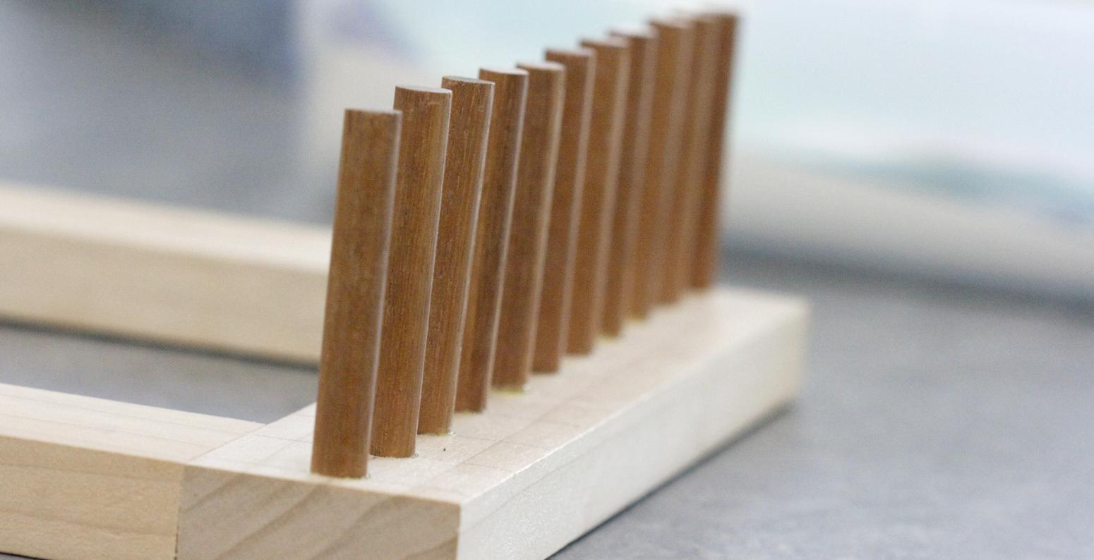 Weaving Fabric with a Handmade Loom | Carle Museum