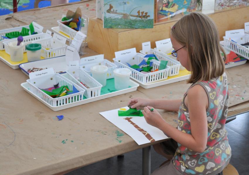 Displaying Art Materials For All Ages | Carle Museum