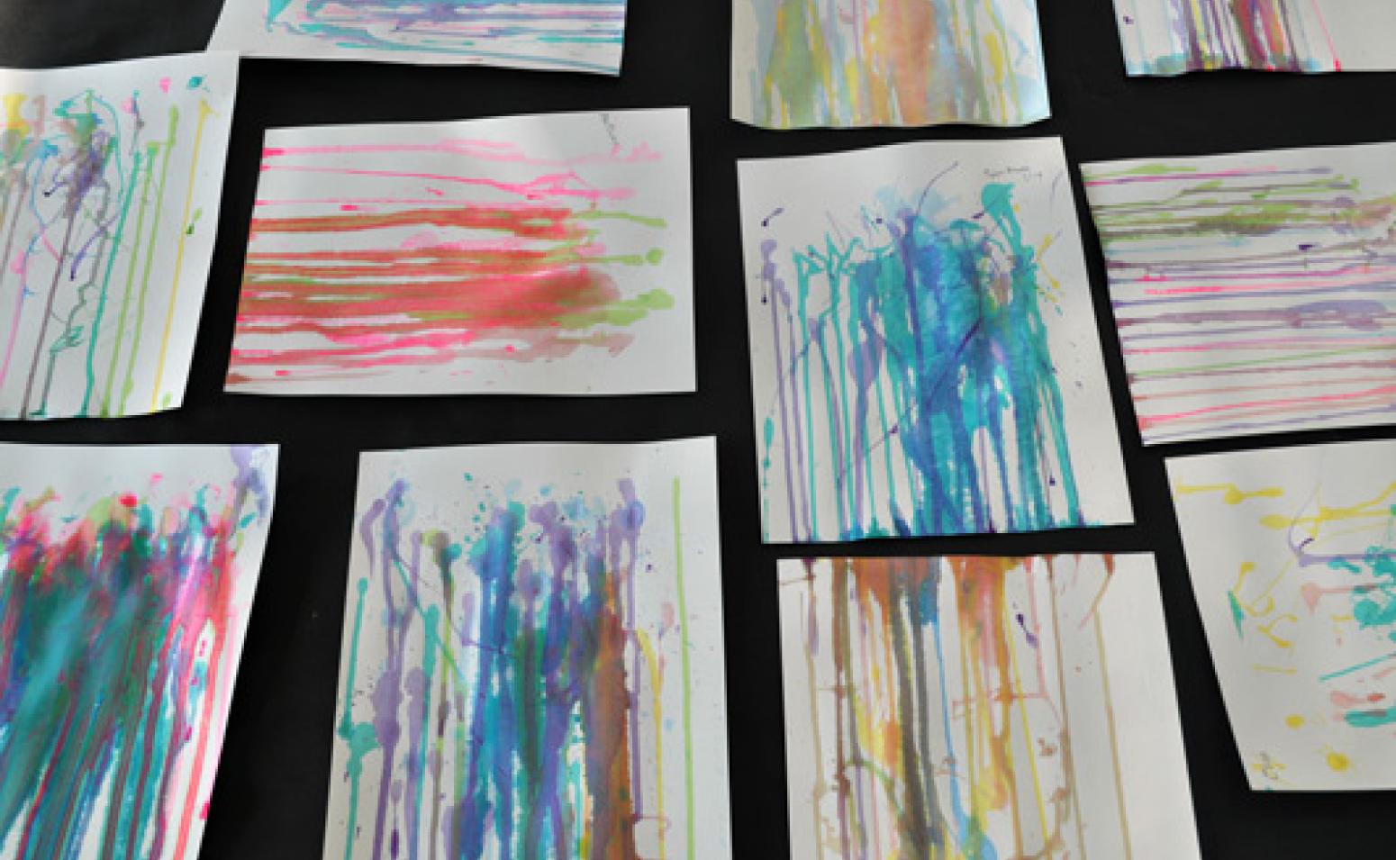 Painting with Droppers | Carle Museum