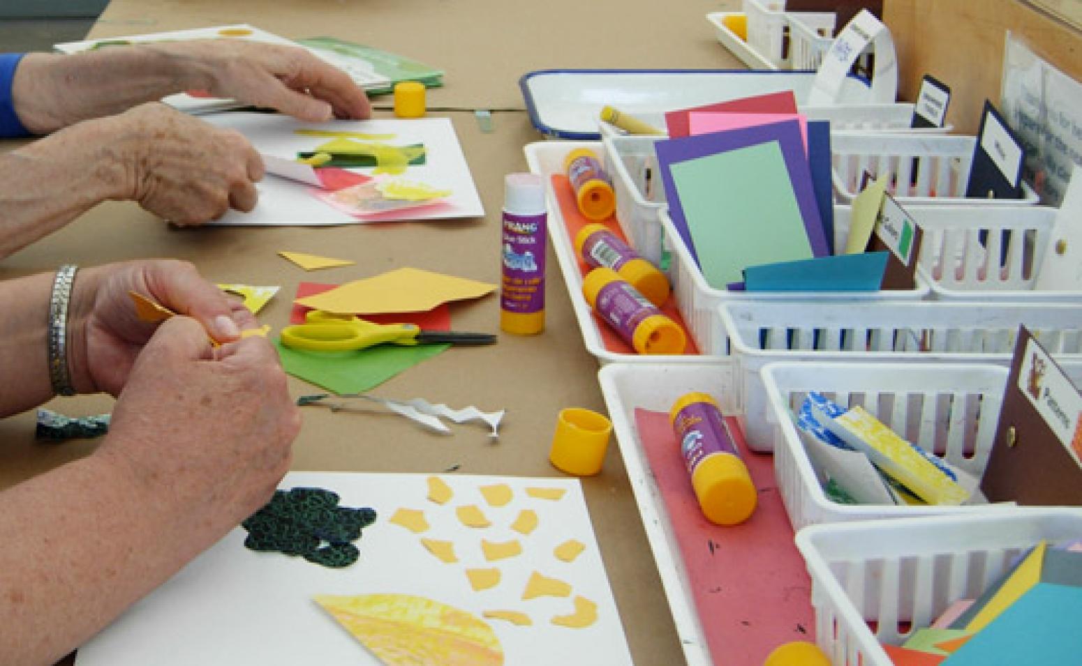 Displaying Art Materials For All Ages | Carle Museum