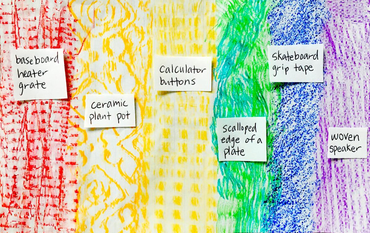 Texture and Shape Scavenger Hunt | Carle Museum