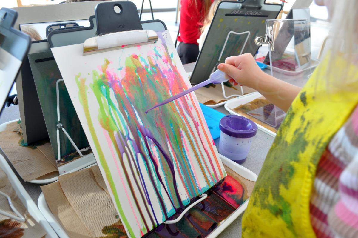 Painting with Droppers | Carle Museum