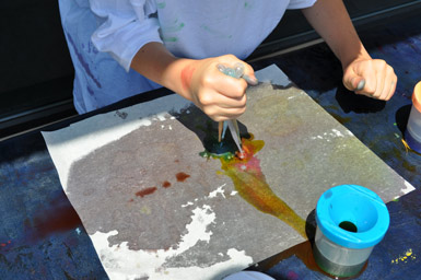 Watercolor Wash Collage Papers | Carle Museum